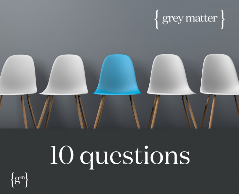 10 questions with Giles Darby - TouchCast | Grey Matter Recruitment